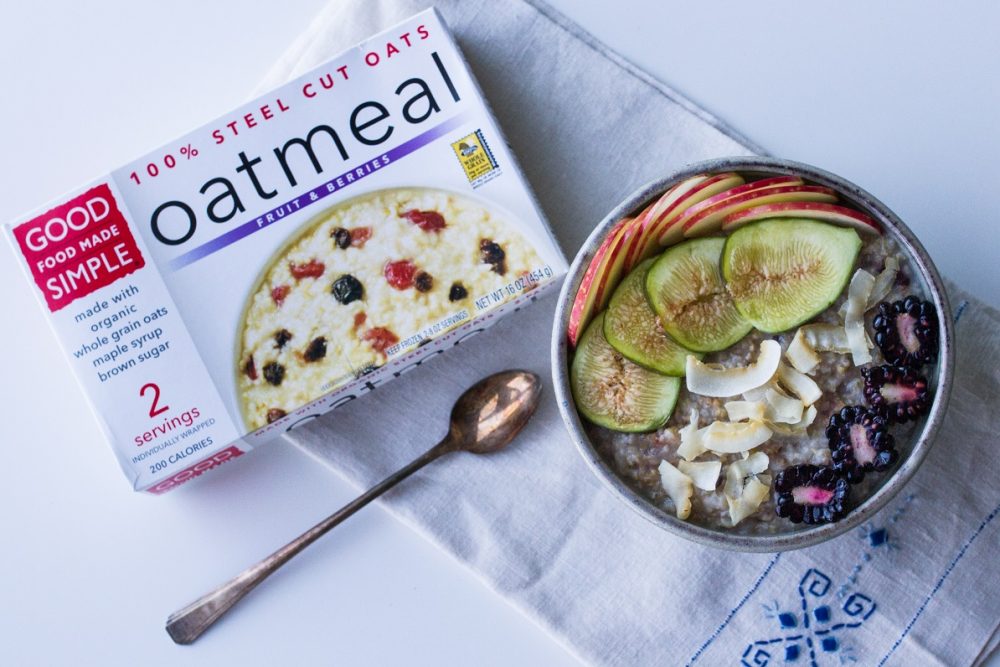 Frozen organic steel cut oatmeal - Good Food Made Simple