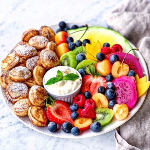 Pancake Puffs and Rainbow Fruit Platters - Good Food Made Simple